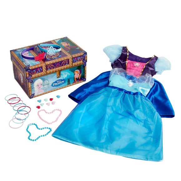 Disney Frozen | Costumes | New Disney Frozen 23 Piece Dress Up Trunk ...